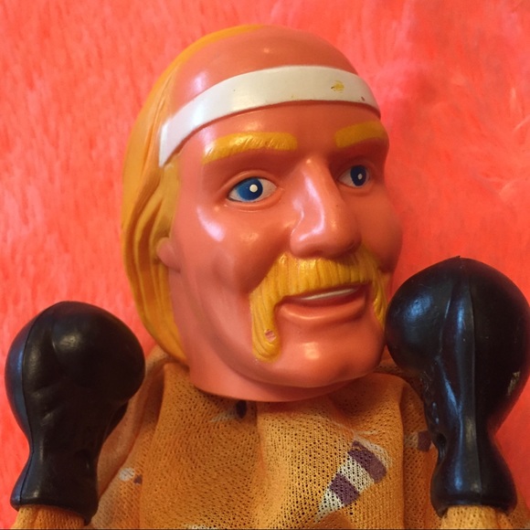 Lefton | Toys | Vtg 8s Hulk Hogan Wrestling Boxing Hand Puppet | Poshmark